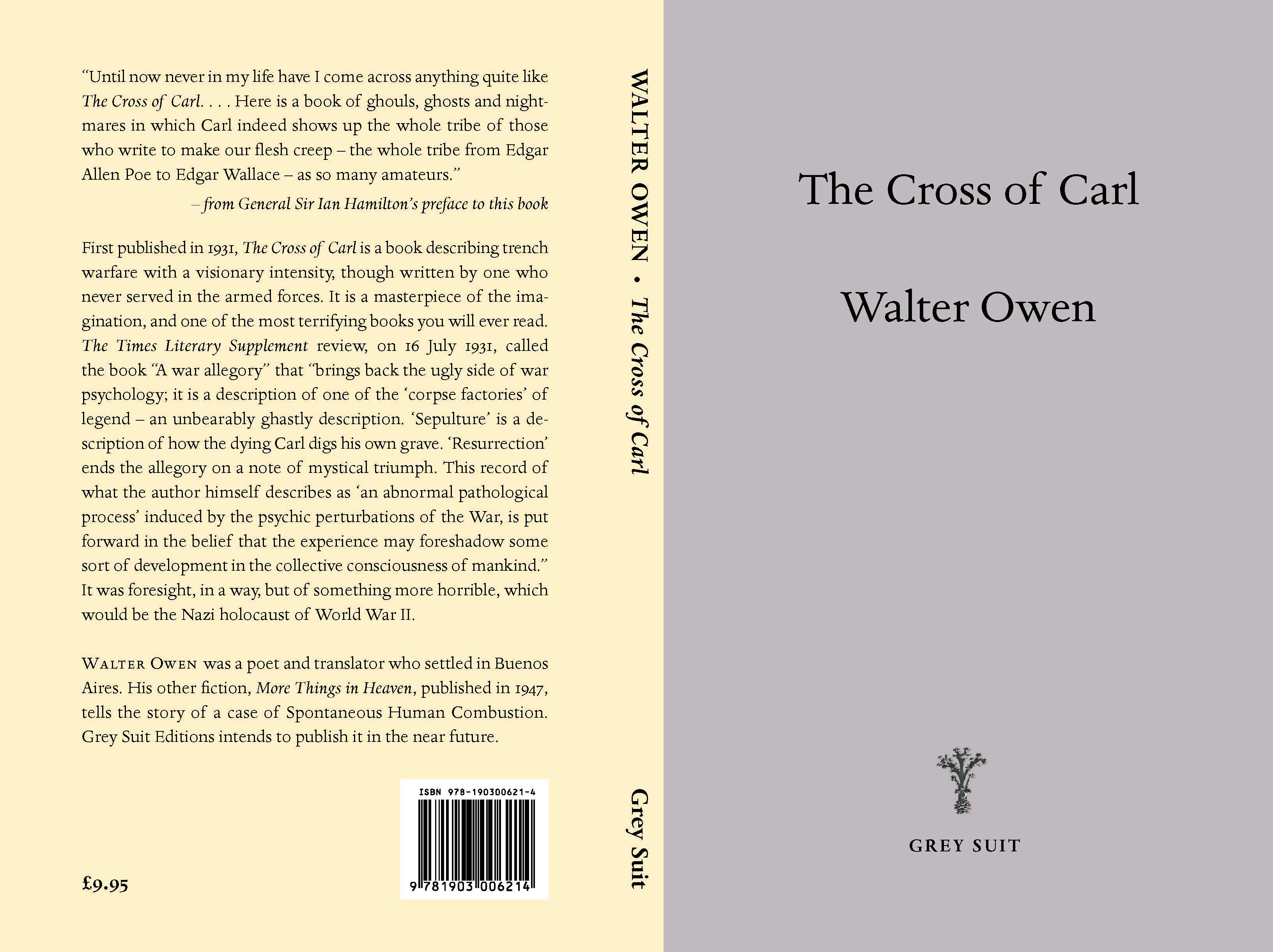 The Cross of Carl by Walter Owen – Grey Suit Editions UK